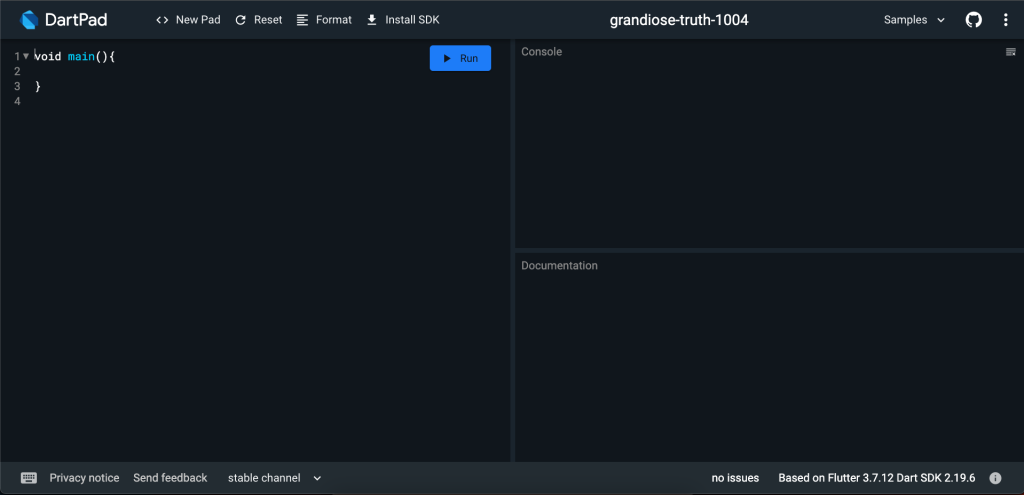 Tu primer línea de Dart - Tutoriales de Flutter- RualDEV
